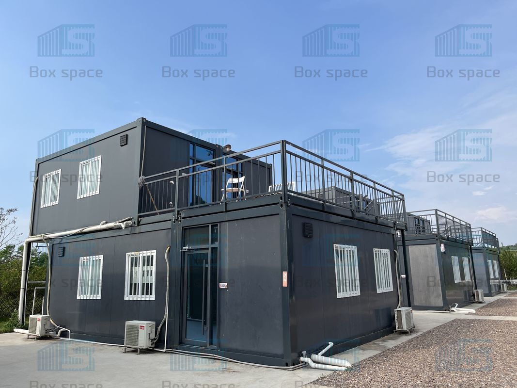 BOX SPACE Custom Prefabricated Detachable Container Homes Prefab Low ...