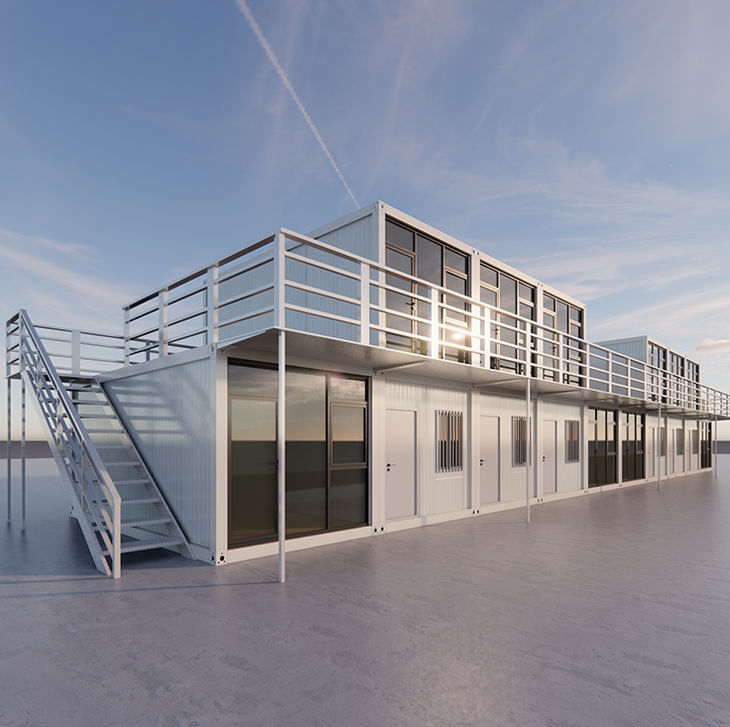 20ft 40ft Prefab Shipping Container House Luxury Prefabricated Modular ...