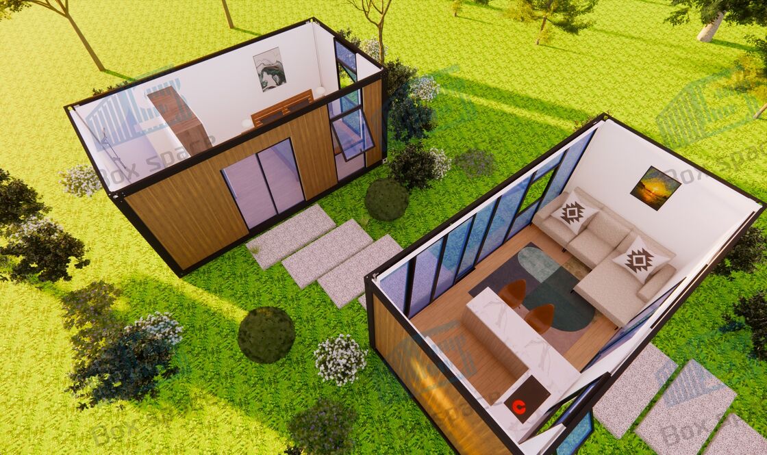Detachable Prefab Container Homes | Modular & Movable Housing