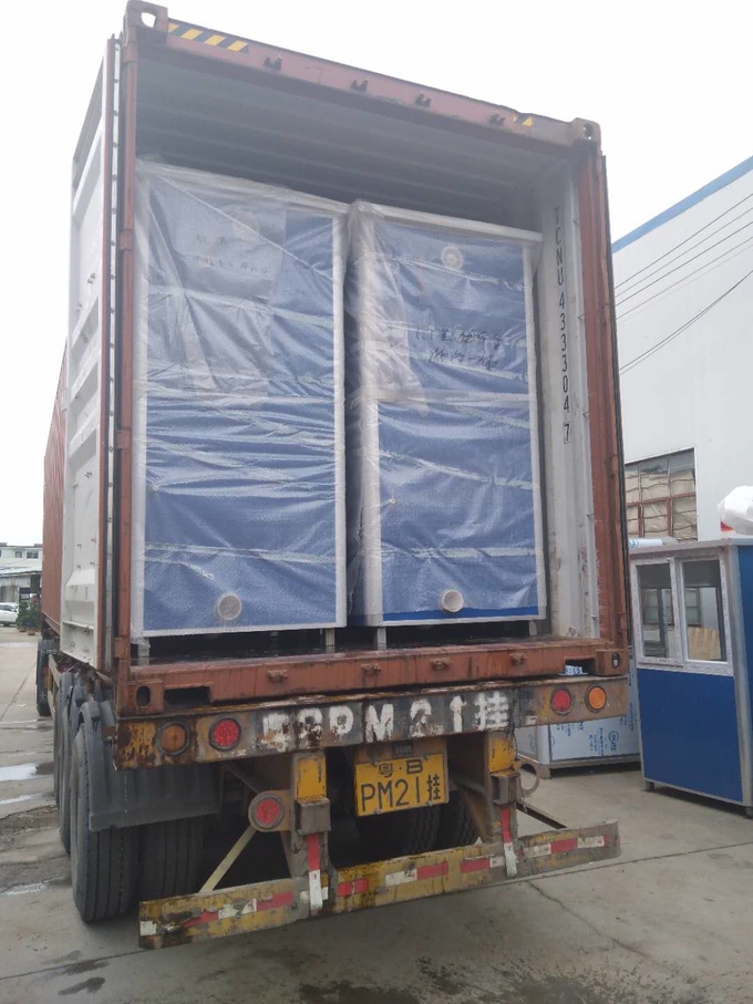 Eco Friendly Shipping Container Toilets , Temporary Prefab Mobile ...