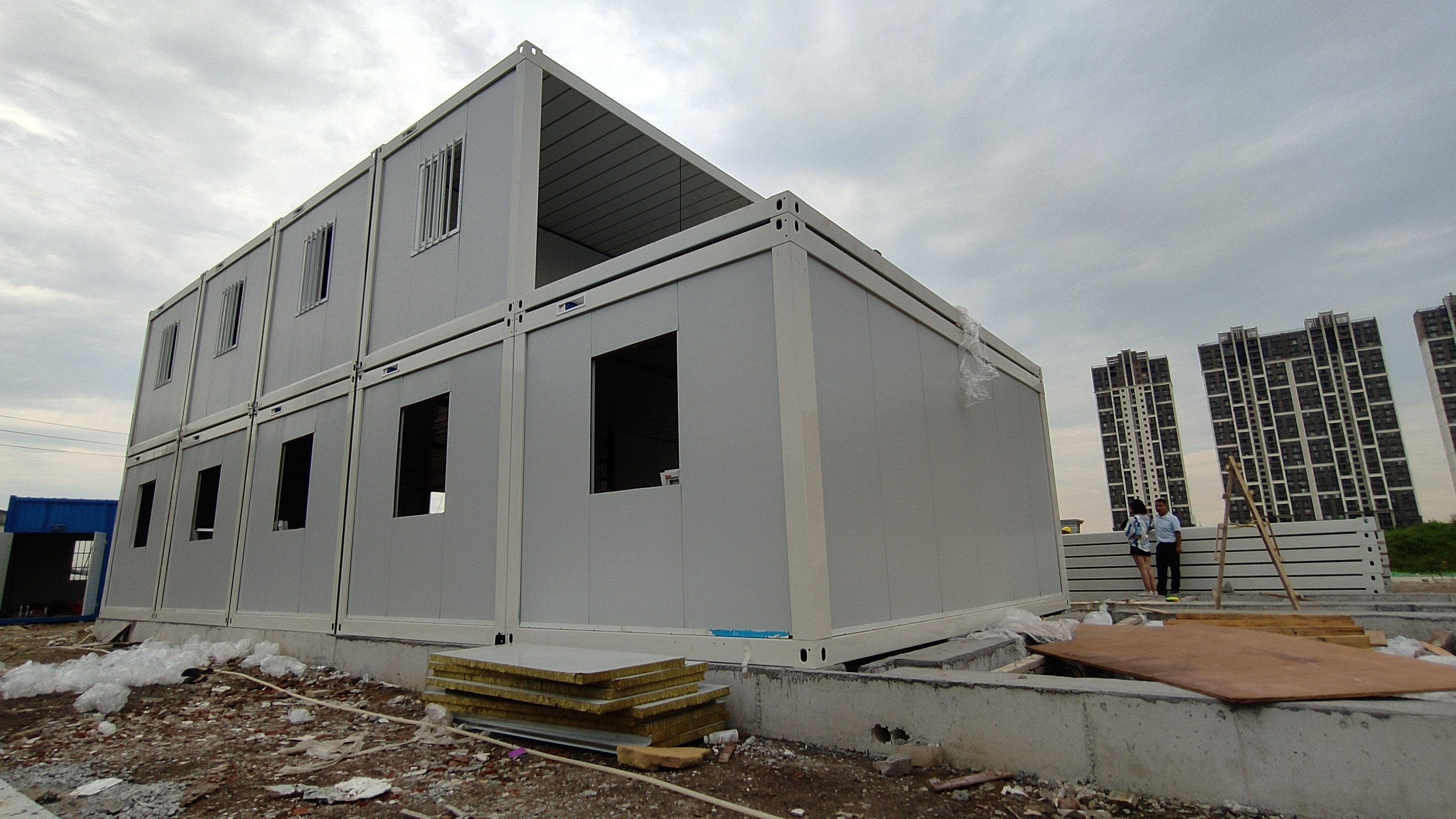 BOXSPACE Prefabricated Construction House Fast Build Flat Pack ...