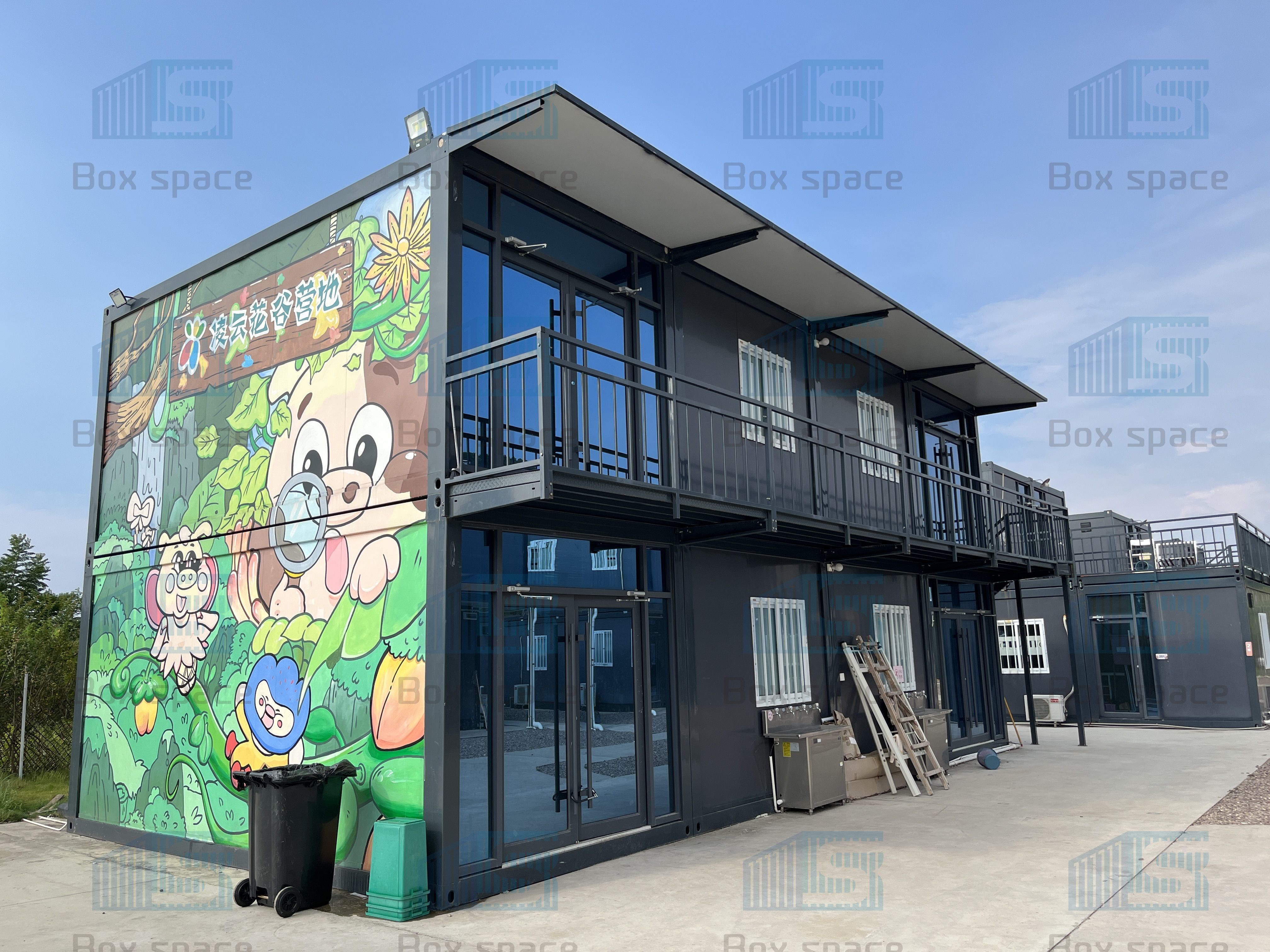 Prefabricated 40ft Flat Pack Containers