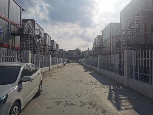 Triplex 40ft Shipping Container House , Modular Office Container House