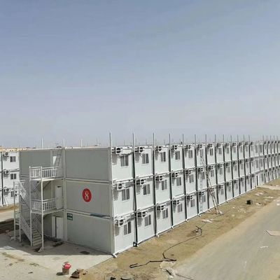 Medical Portable Temporary Housing , Clinic Prefab 20ft Container House