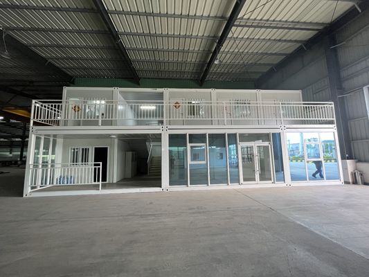 Wood Cladding Fast Build Smart Home Galvanized Container Home Shipping ...